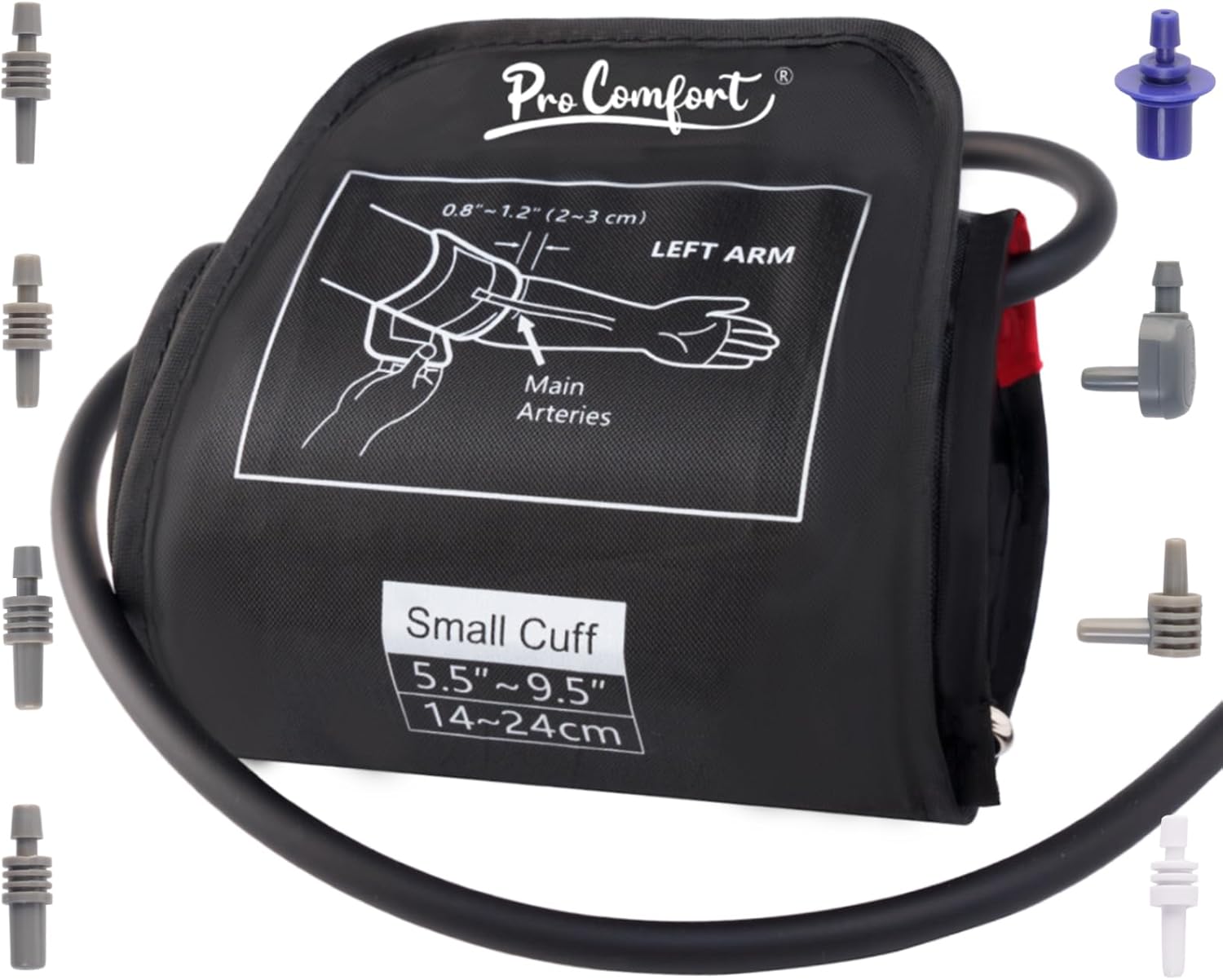 Amazon.com: Pro Comfort Small Pediatric Blood Pressure Cuff for Kids ...