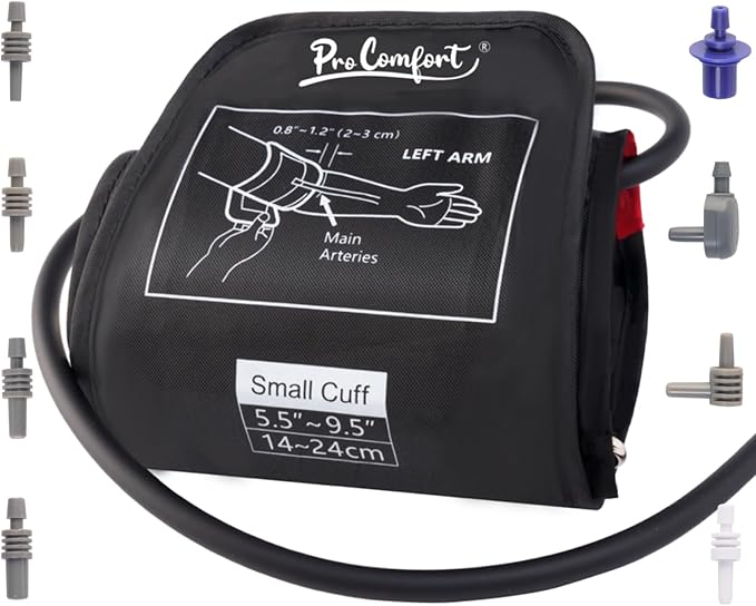 Amazon.com: Pro Comfort Small Pediatric Blood Pressure Cuff for Kids ...