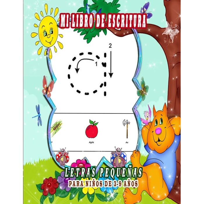 Buy Mi Libro De Escritura LETRAS PEQUEÑAS Para niños de 3-9 años ...