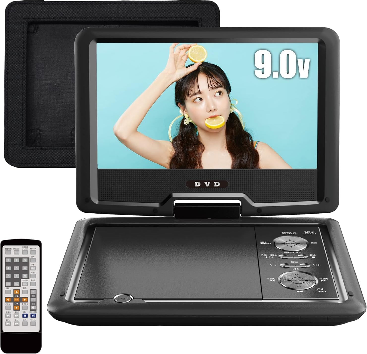 Amazon.co.jp: Tokyo Deco 9.0 Portable DVD Player with Recording ...