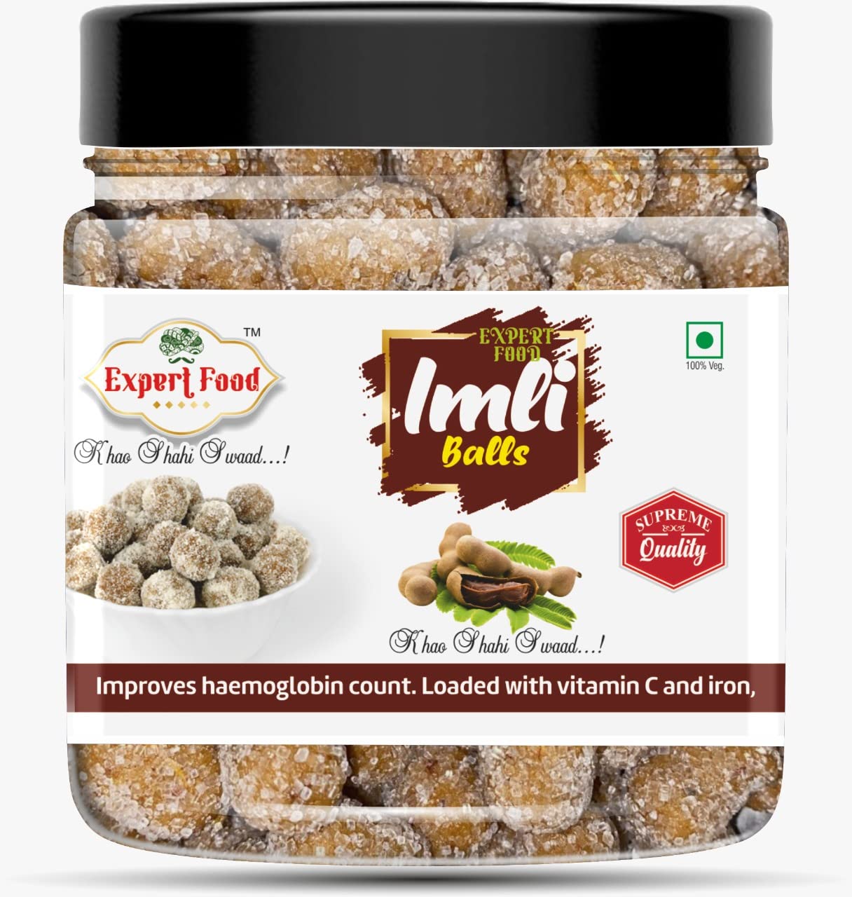 Expert Foods Imli Toffee Imli Ladoo Imli Pop Tamarind Candy ...