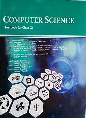Computer Science Ncert Class 11 (S) : Amazon.in: Books