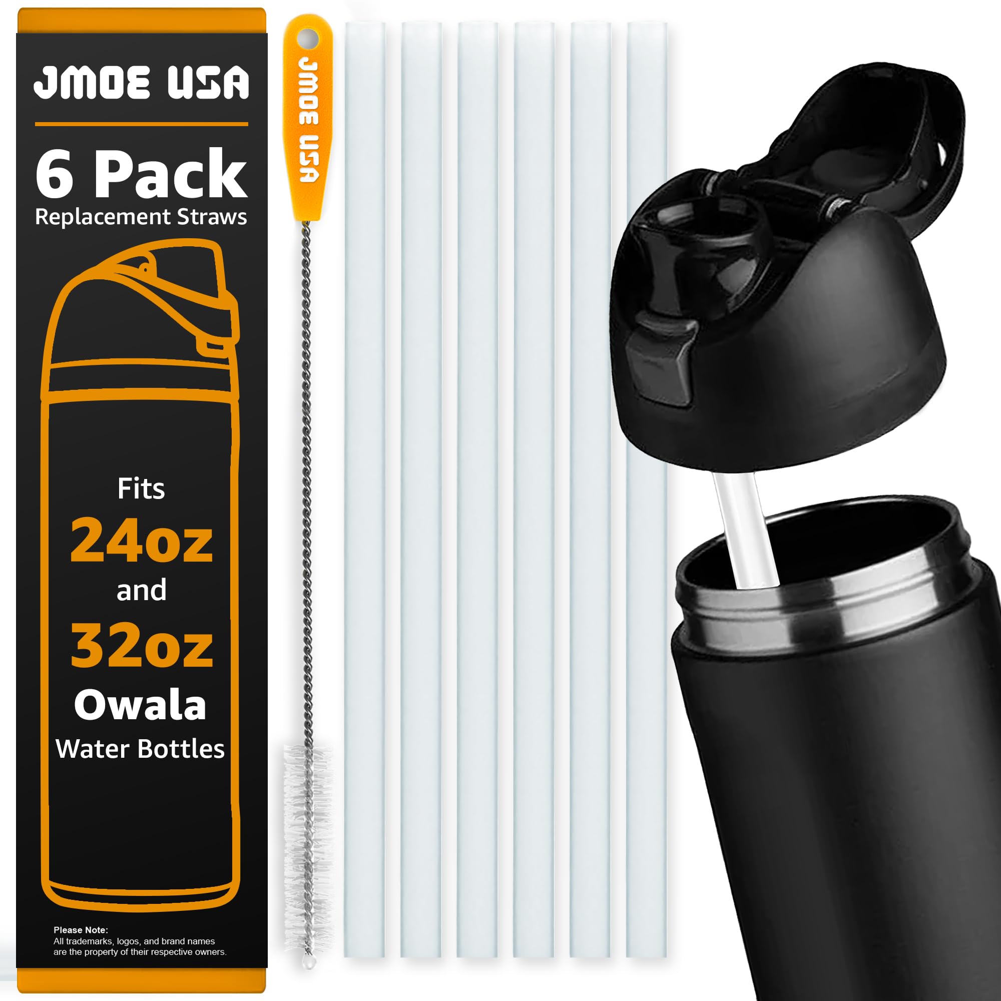 Amazon.com: Jmoe USA Straws for Owala 24oz & 32oz Free Sip & Flip Water ...