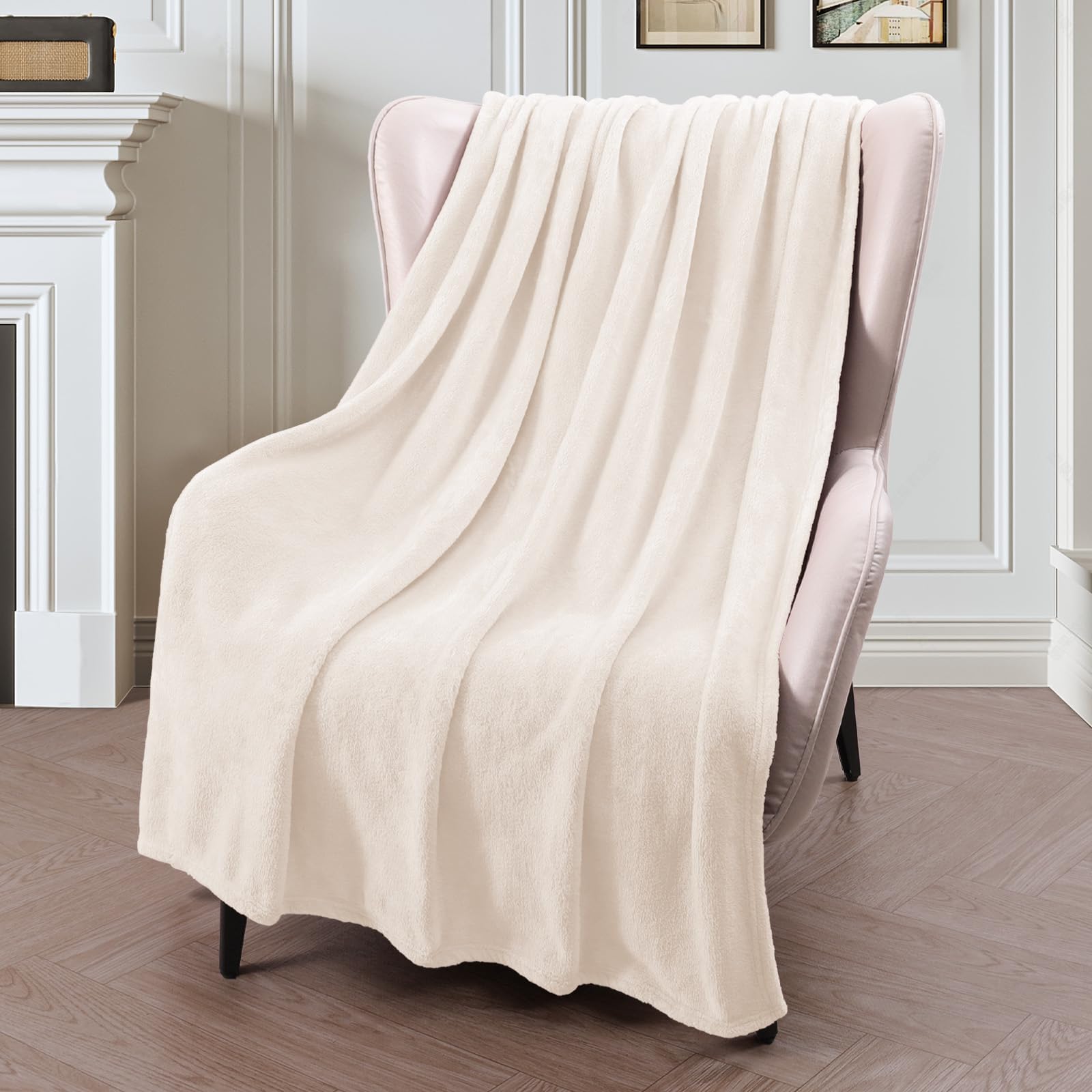 Exclusivo Mezcla Extra Large Fleece Throw Blanket for Couch, Sofa ...