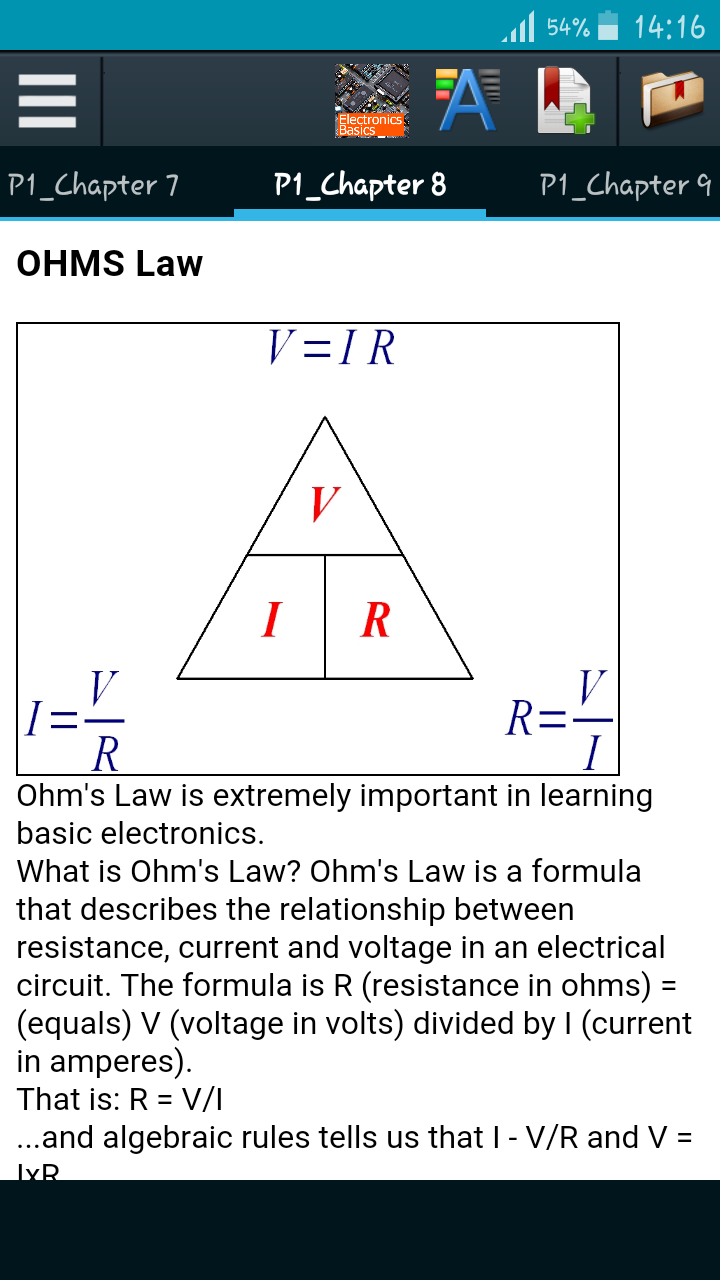 Learn Electronics Basics - App on Amazon Appstore