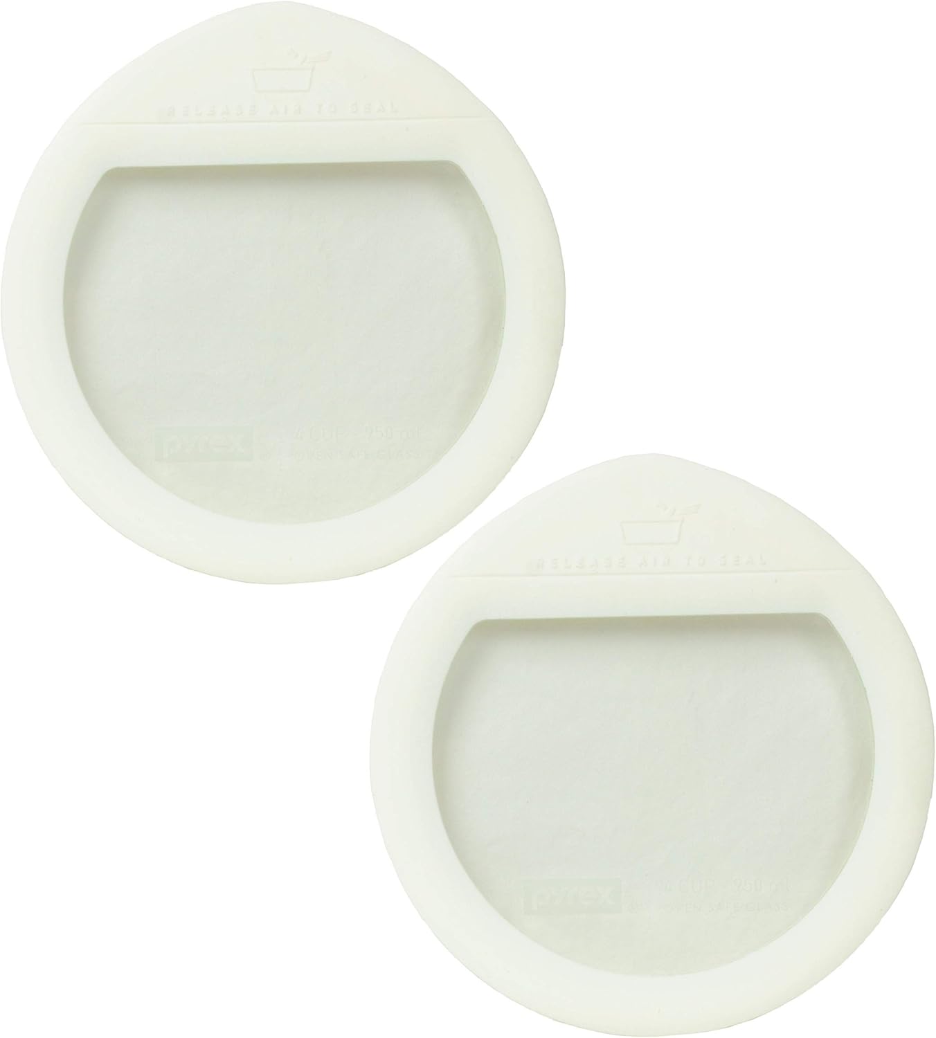 Amazon.com: Pyrex OV-7201 Ultimate 4-cup White Silicone with See ...