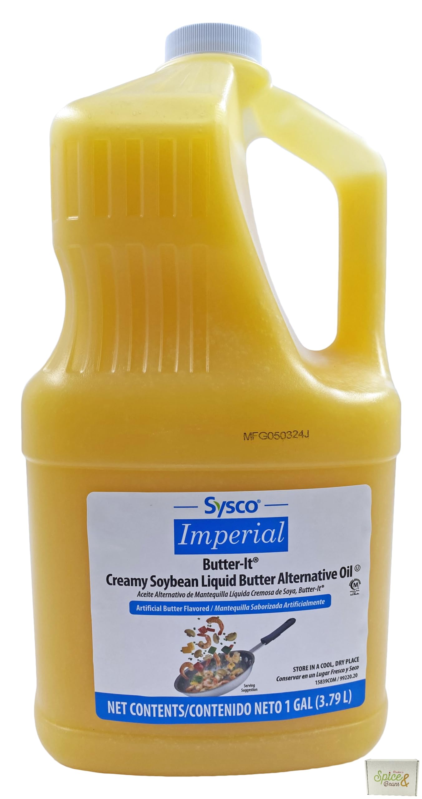 Amazon.com: Imperial Butter-It Liquid Butter | Kosher| 1 Gal : Grocery ...