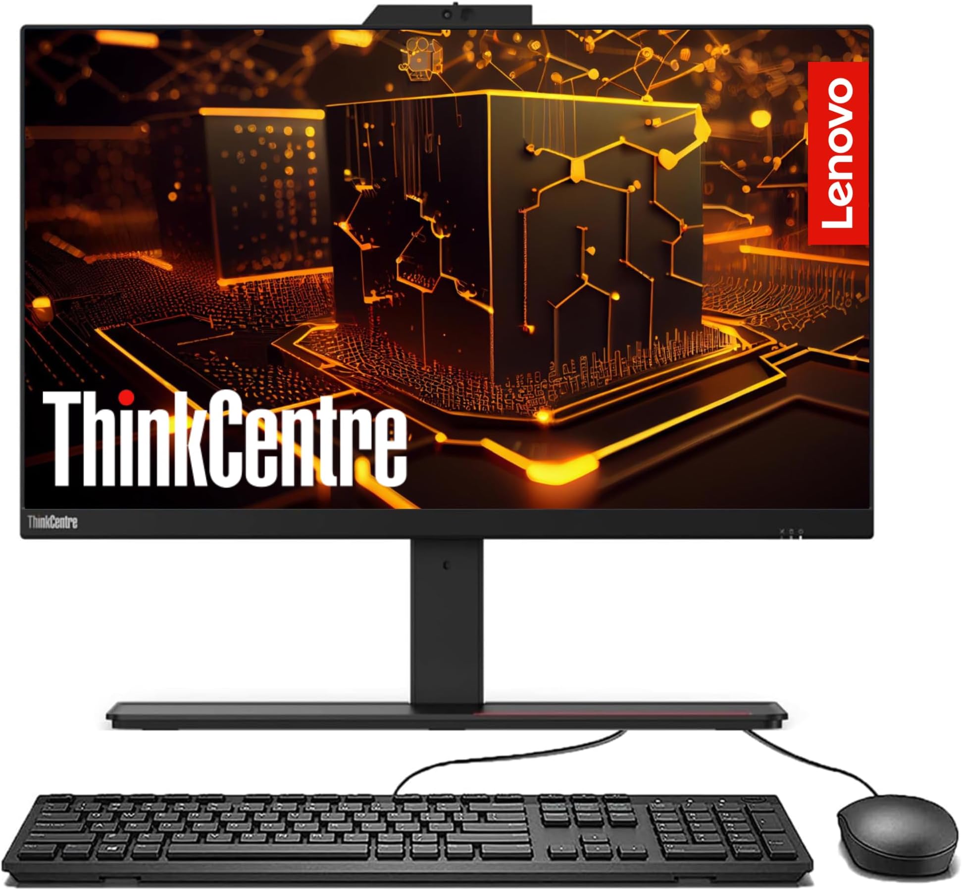 Amazon.com: Lenovo ThinkCentre Business All in One Desktop, 23.8" FHD ...