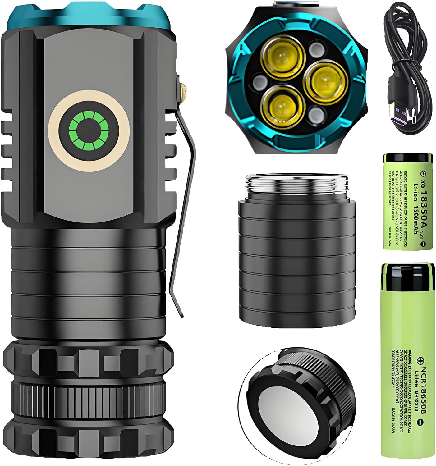 Magnolight, Magnolight Flashlight, High Powered Torches, Mini Portable ...