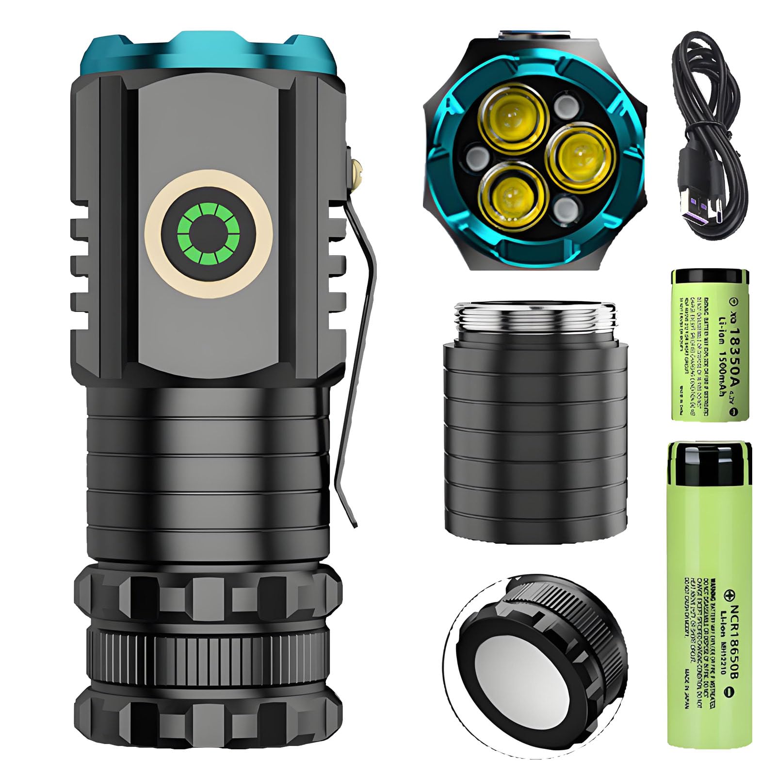Magnolight, Magnolight Flashlight, High Powered Torches, Mini Portable ...