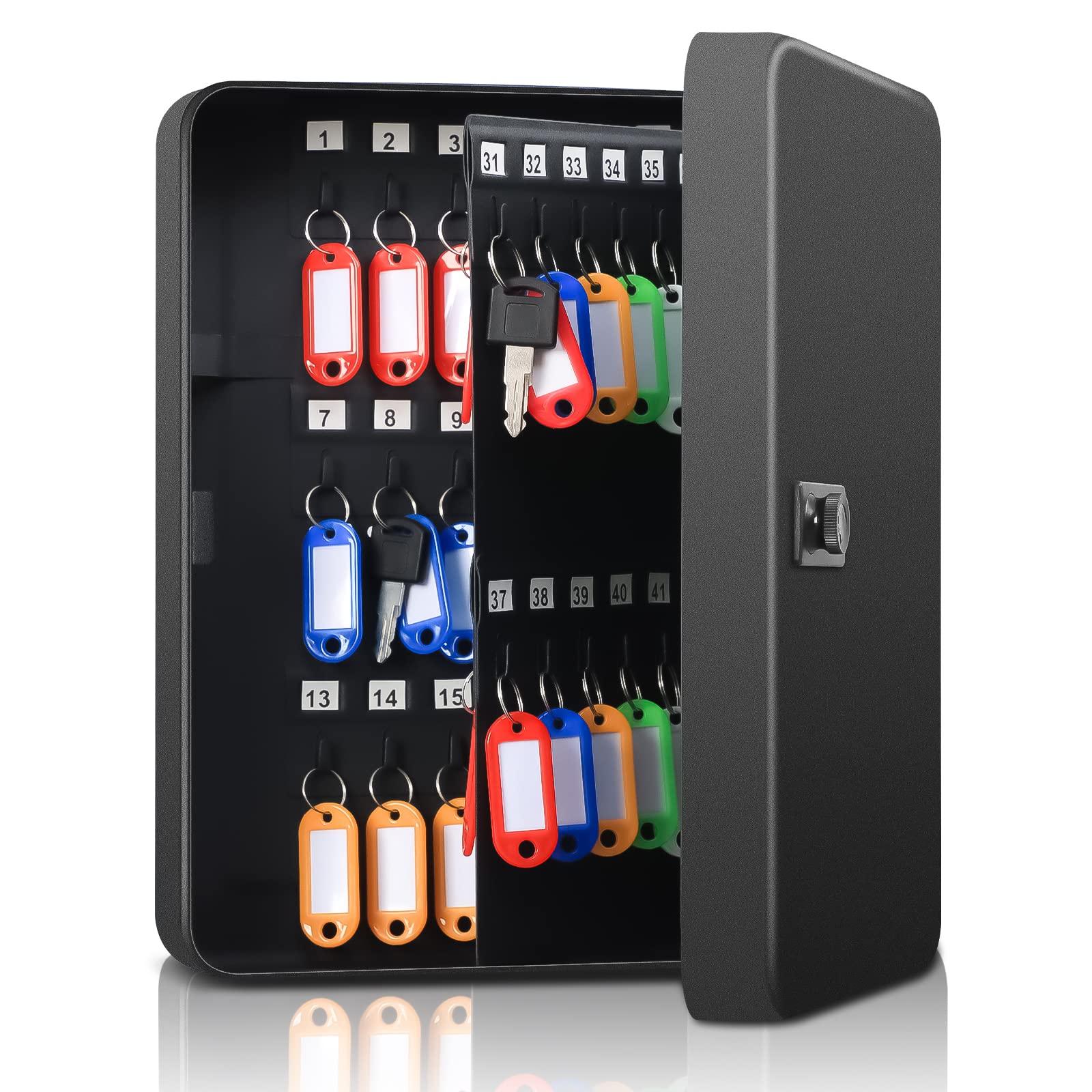 Buy Dalmbox Key Cabinet with Combination Lock, Key Storage Box Wall ...