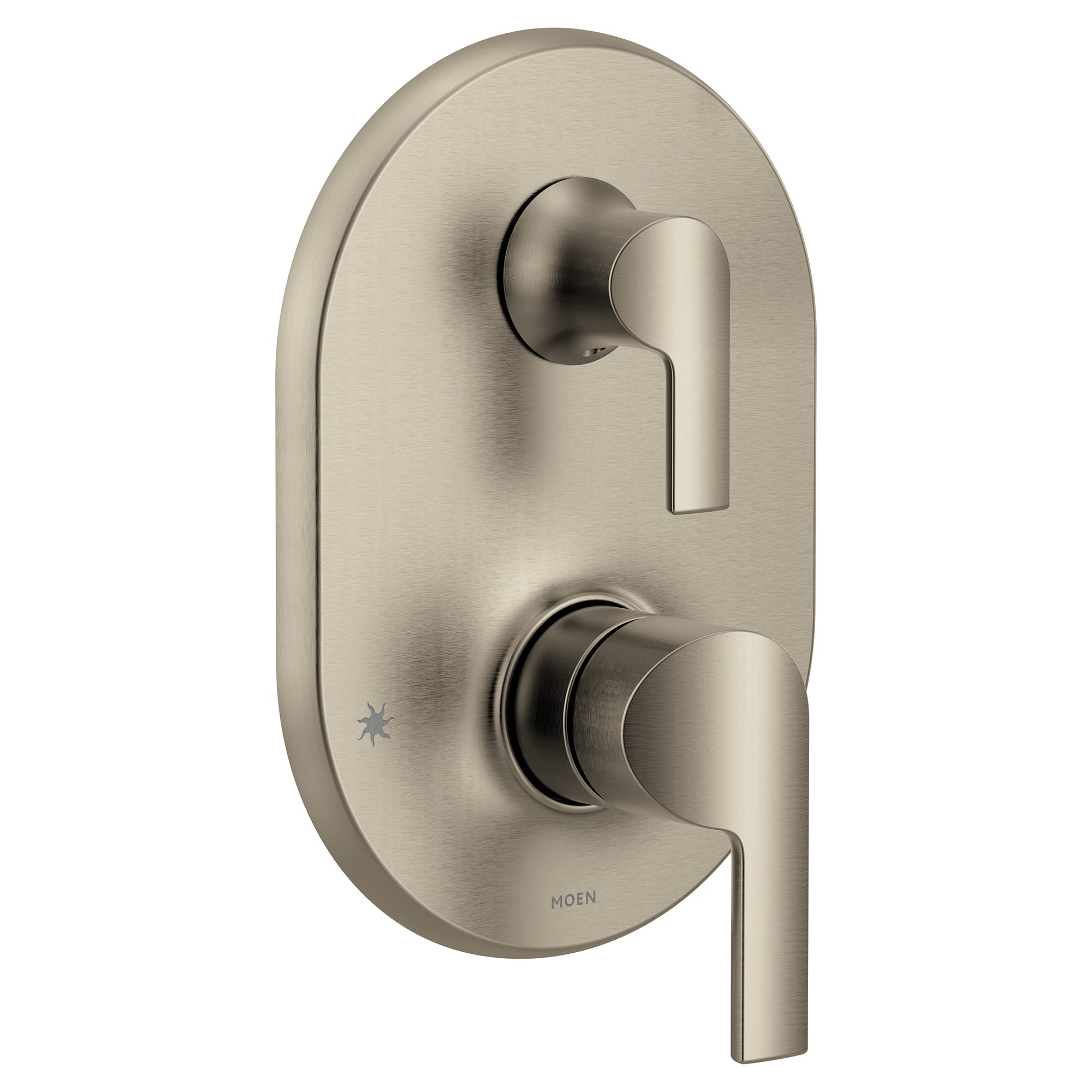 Moen UTS2611BN Doux Collection M-CORE 3-Series 2-Handle Shower Trim ...