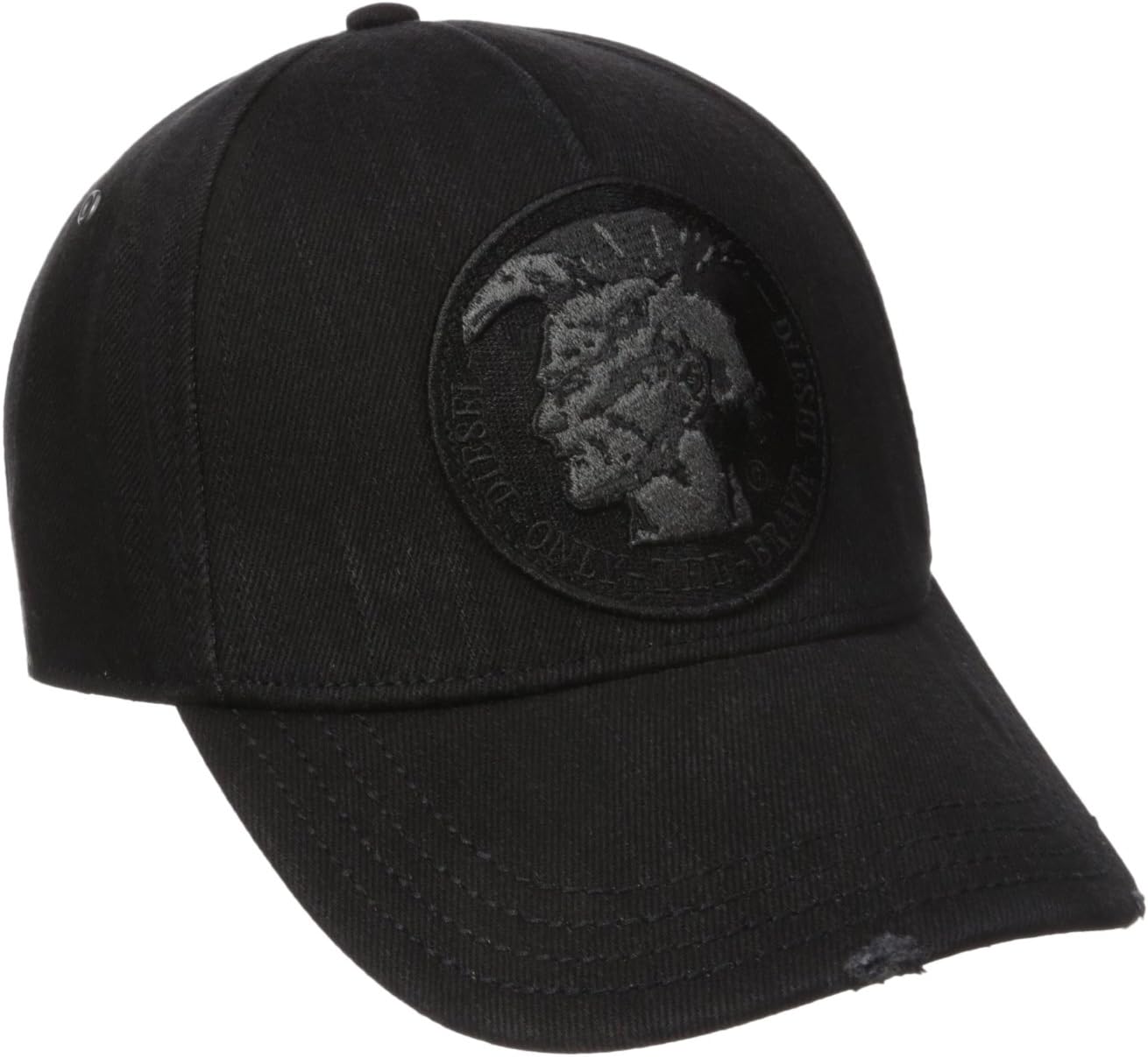 Diesel Men's Cateen-D Cap, Black Denim, UNI at Amazon Men’s Clothing store
