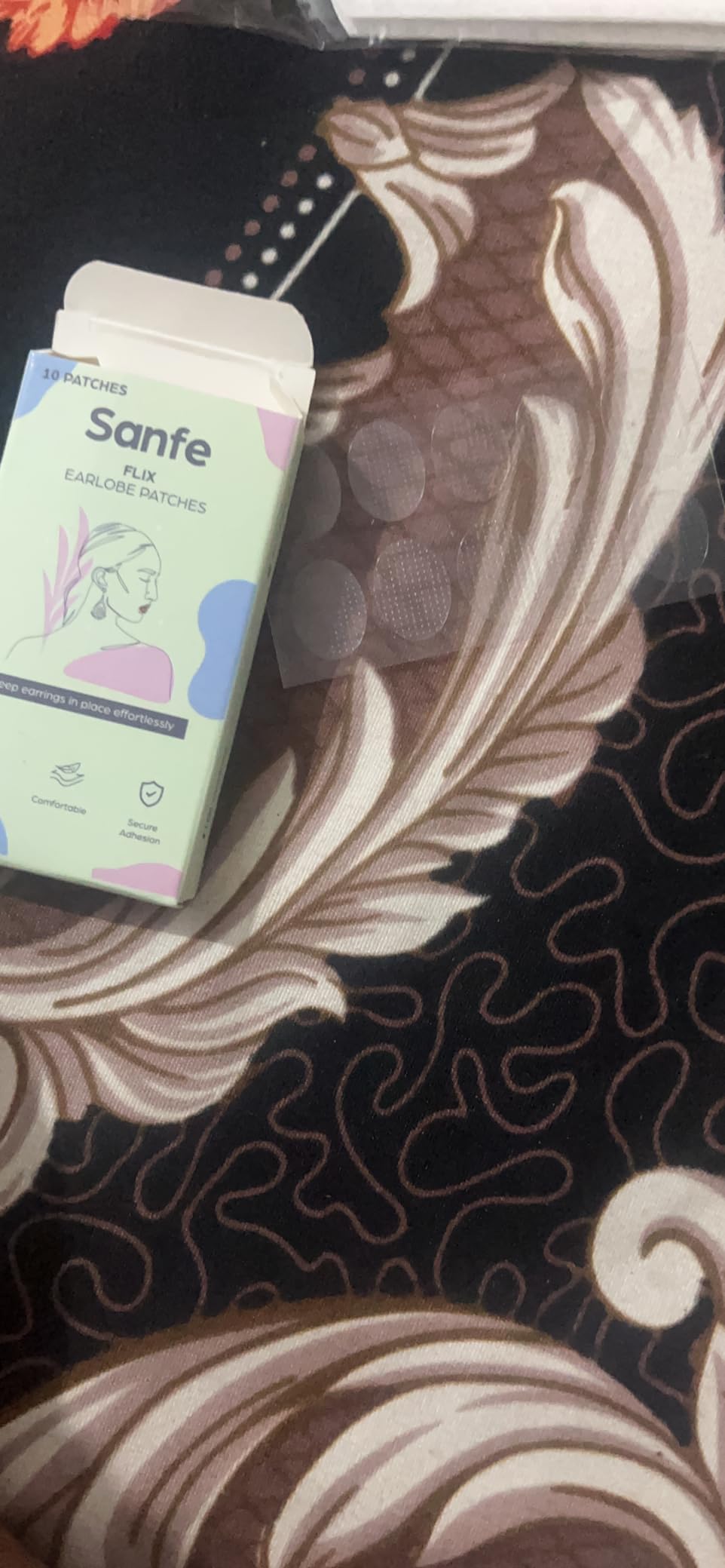 Sanfe Invisible Earlobe Patches For Pierced Ears Hide The Look of Torn ...