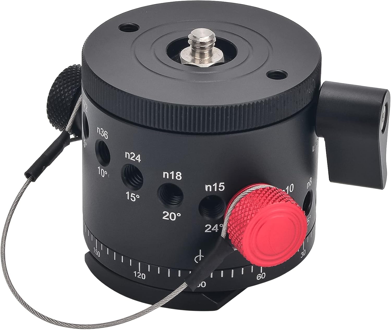 Amazon.com: CAVIX DH-55D Panoramic Panorama Indexing Rotator Ball Head ...