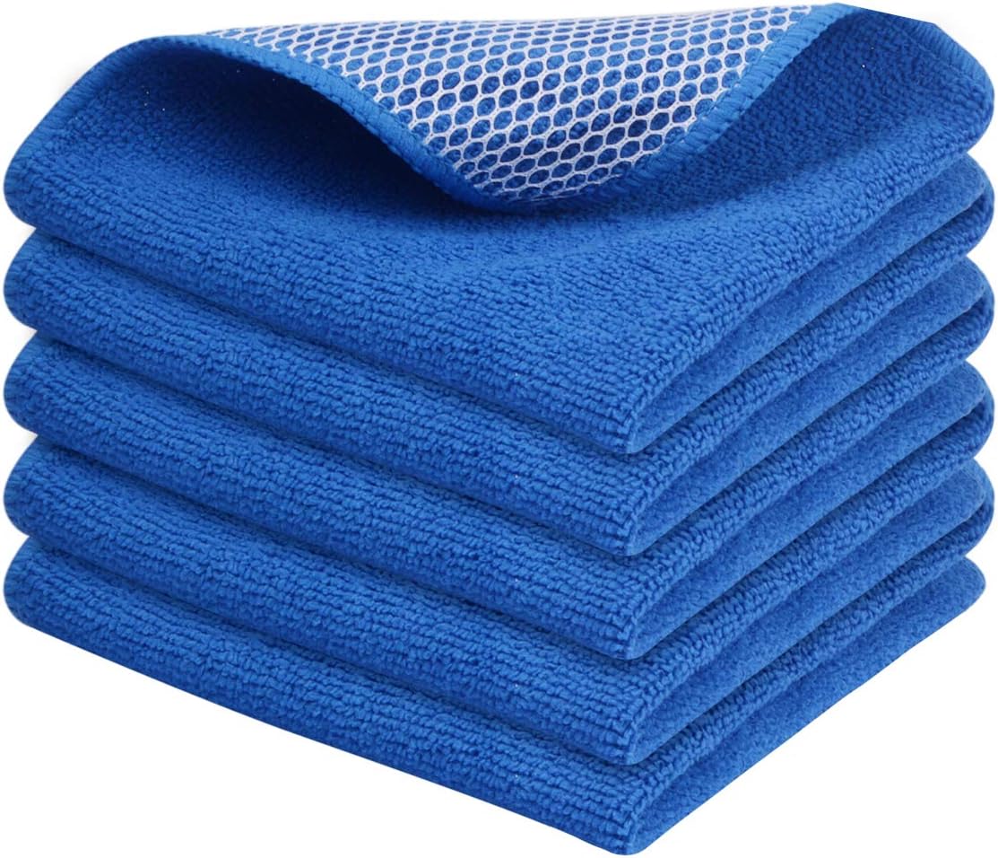 Amazon.com: Spontex 3 Magic Effect Microfibre Cloths, 24.5 x 25cm ...