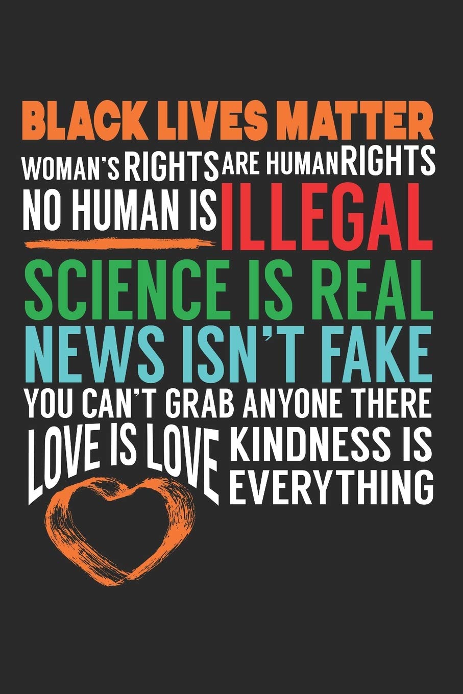 Black Lives Matter Women's Right Are Human Rights No Human is Illegal ...