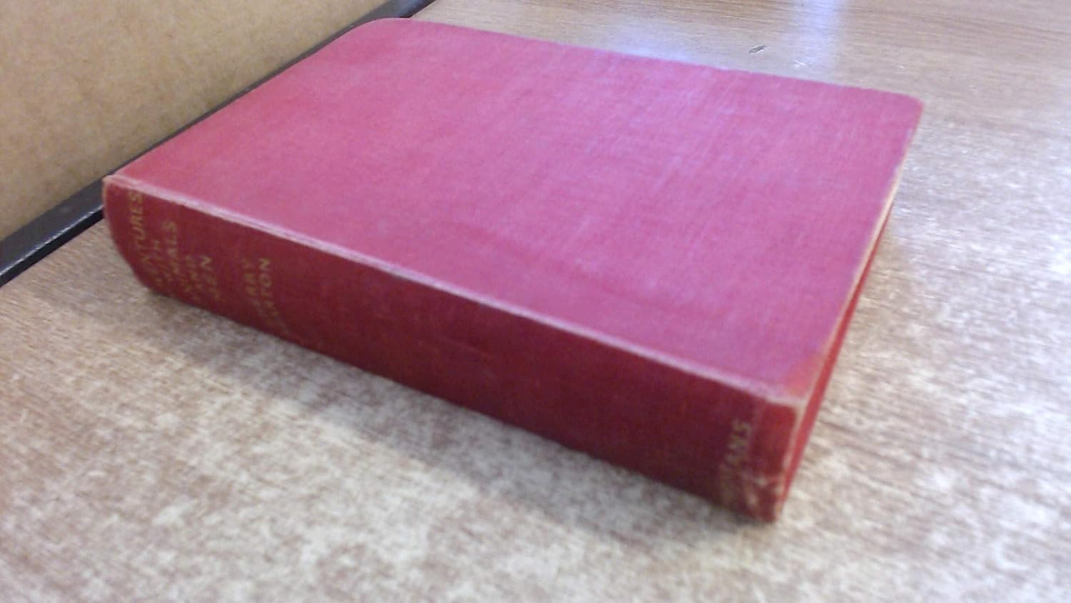 Adventures With Animals and Men: Cherry Kearton: Amazon.com: Books