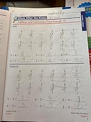 Spectrum Kindergarten Math Workbooks, Ages 5 to 6, Counting Numbers ...