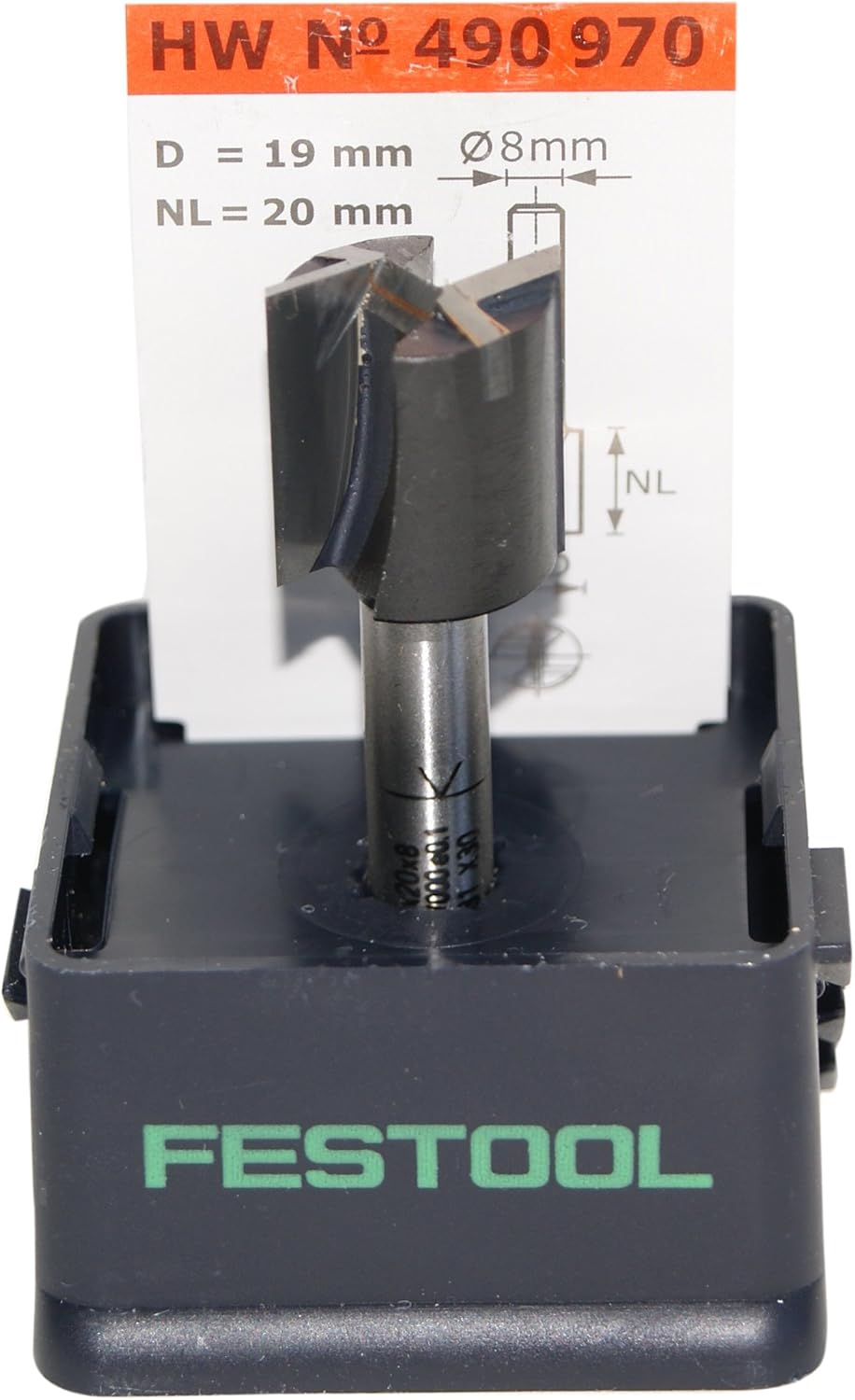 Festool HW Router Bit with Tipped Blade, 490970 - Straight Router Bits ...