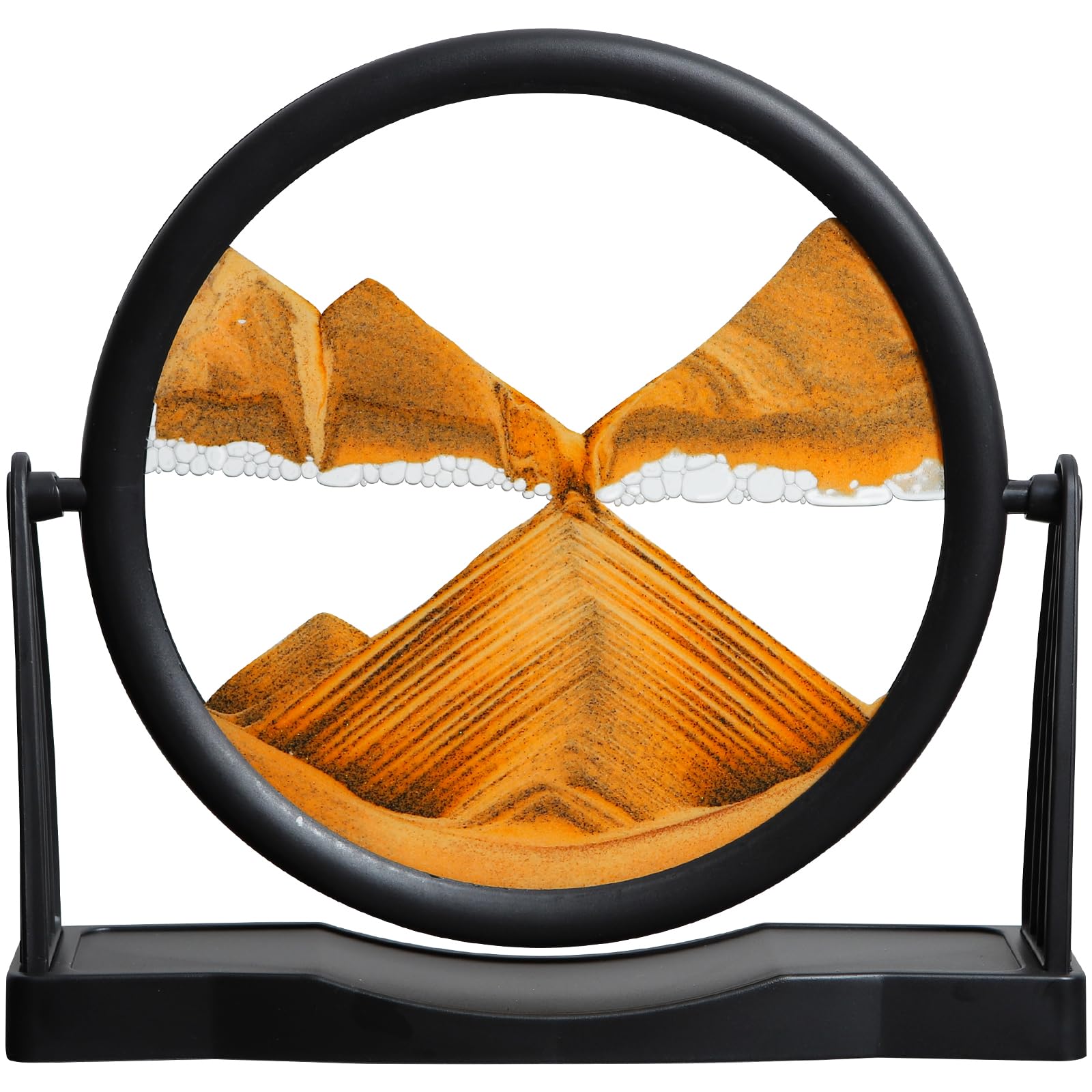 Snapklik.com : KPNUWN Moving Sand Art, Round Glass Quicksand Painting ...