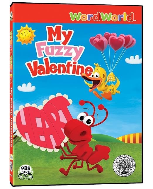 Amazon.com: WordWorld: My Fuzzy Valentine : WordFriends, WordWorld ...