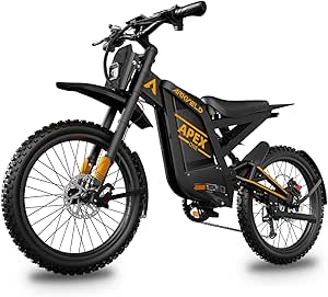 Arkveld Electric-Dirt-Bike for Adults-Mountain-Motorcycle with 1536Wh Battery 32AH, Max 40 MPH ...