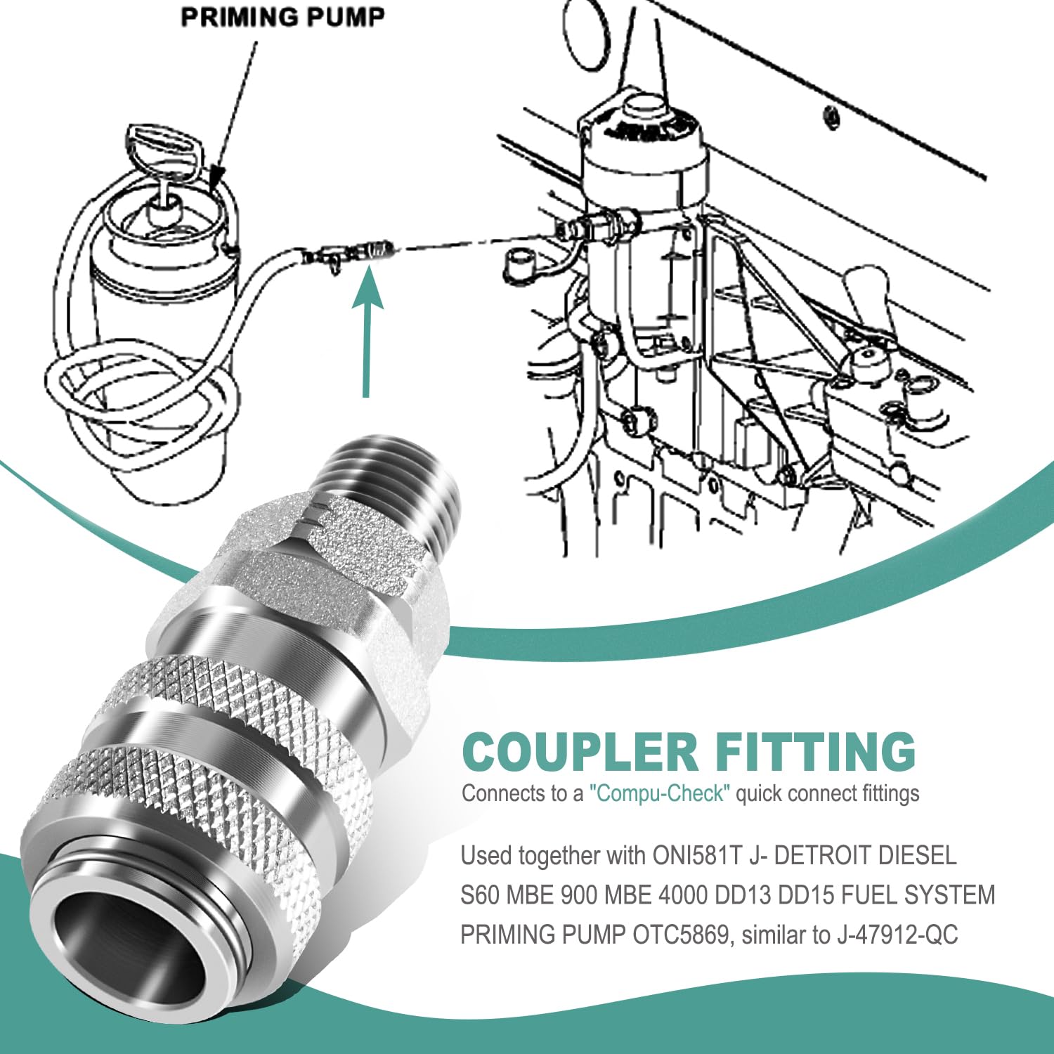Detroit Diesel Priming Pump