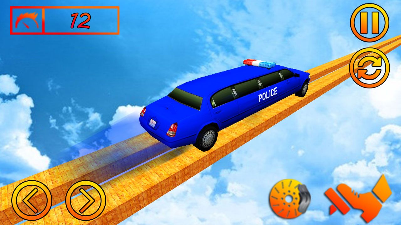 US Police Limousine Car Stunt Racing Game - App on Amazon Appstore