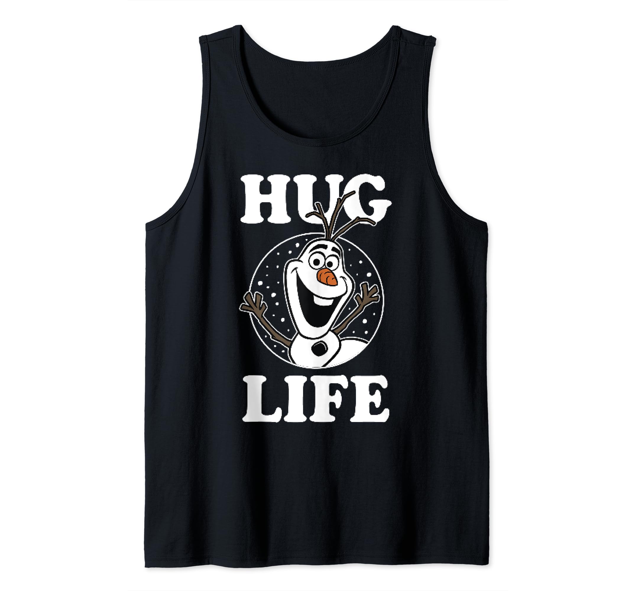 Amazon.com: Disney Frozen Olaf Hug Life Portrait Tank Top : Clothing ...