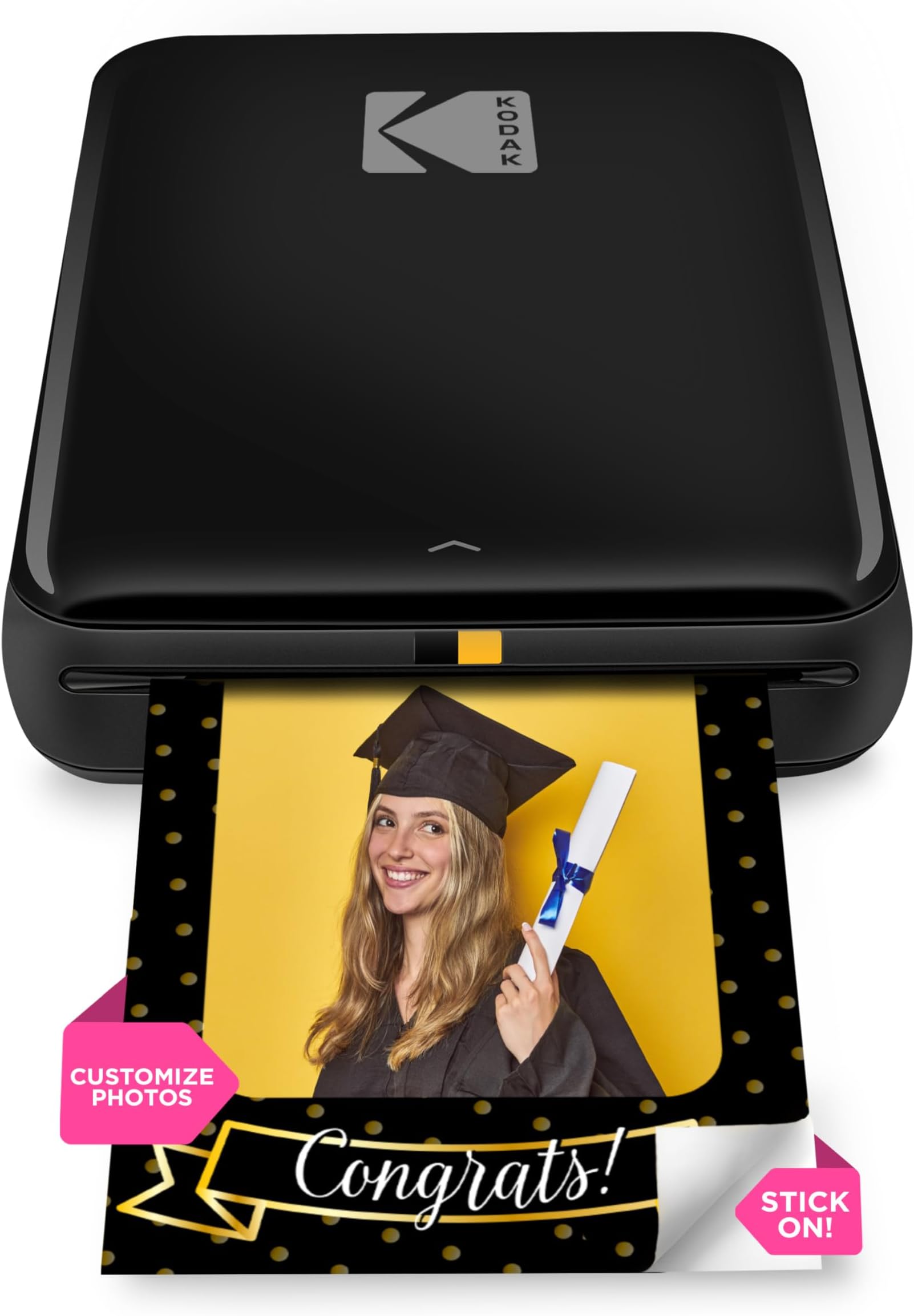 KODAK Step Imprimante ZINK Zero Ink mobile sans fil et application ...