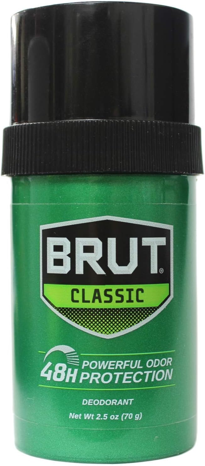 Amazon.com : BRUT Deodorant Stick Original Fragrance 2.50 oz (Pack of 8 ...