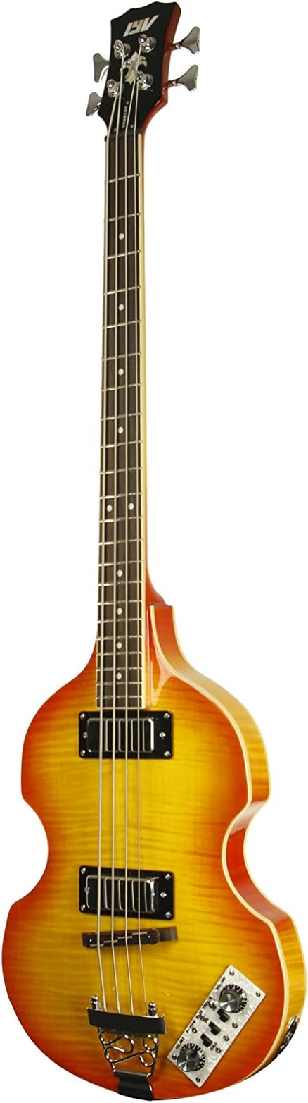 Amazon.com: Rogue VB100 Violin Bass Guitar Vintage Sunburst : Musical ...