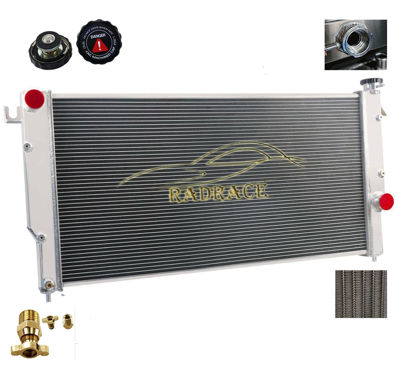4 Row Aluminum Radiator 1994 2002 For Dodge Ram 2500 | Desertcart Sri Lanka
