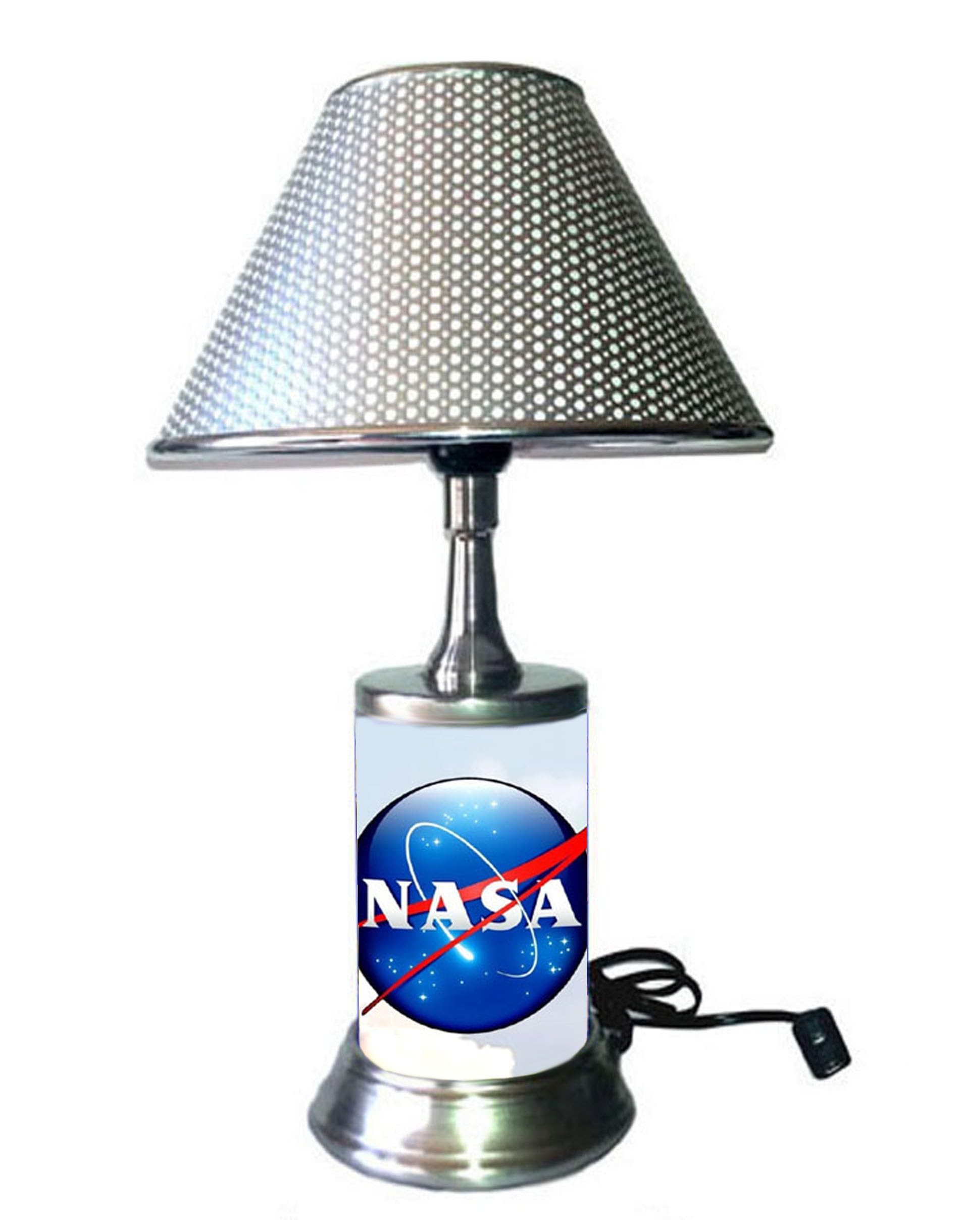 JS NASA Lamp with Shade, NASA Logo - Amazon.com