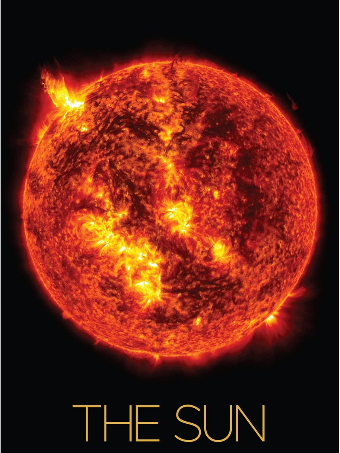Artery8 NASA Our Solar System The Sun Solar Flare Image Unframed Wall ...