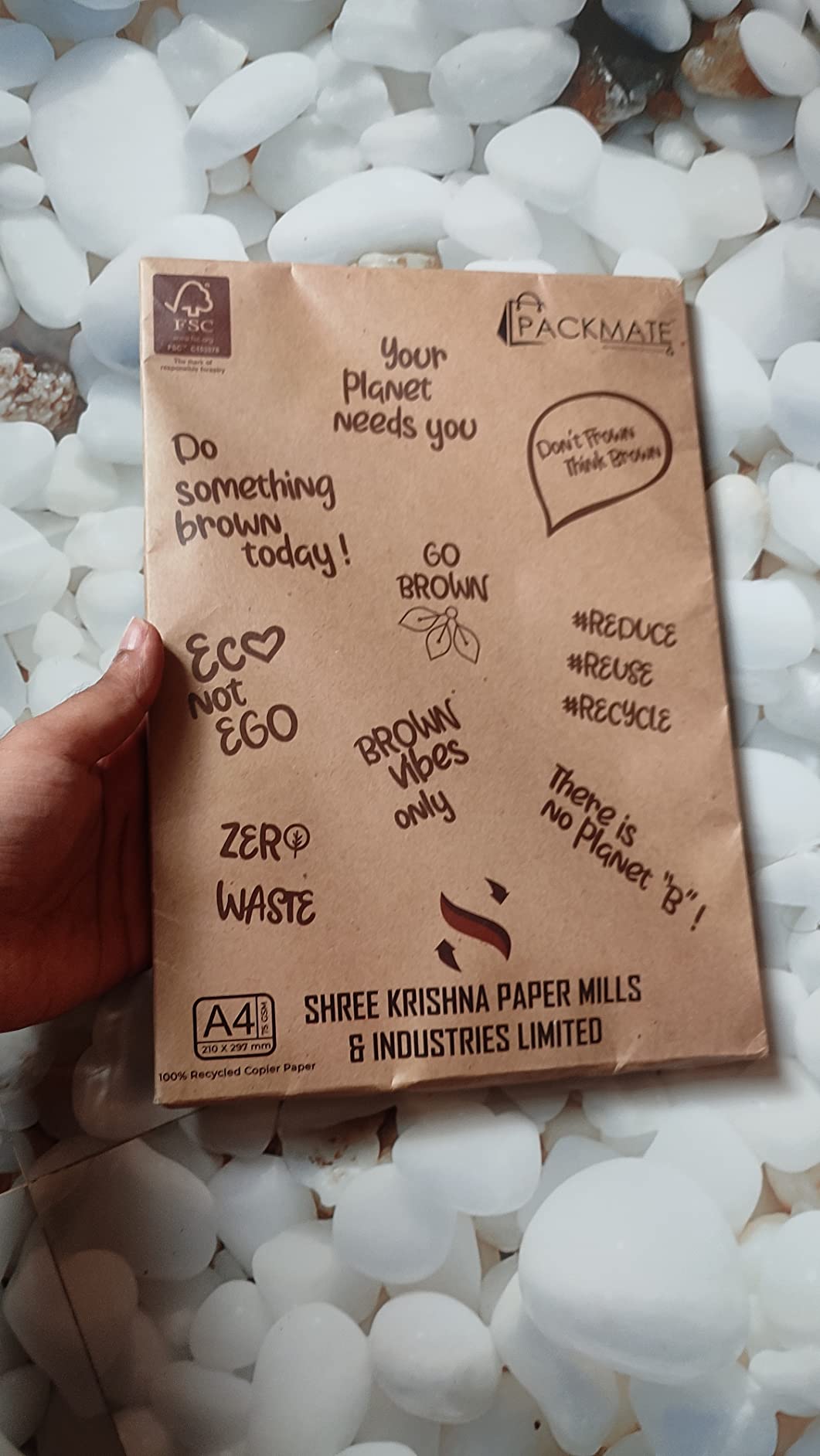 PackMate Copier Sheets / Brown Sheet Paper or Copy & Multipurpose Paper ...