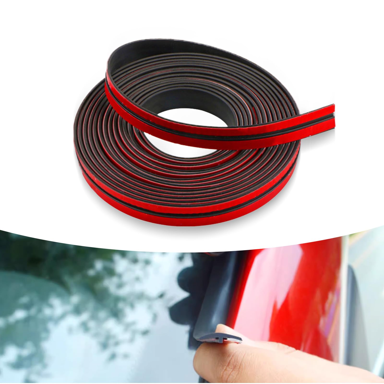 Amazon.com: Jawmoy 1 PC Universal Seal Strip, Windshield Seal Strip ...