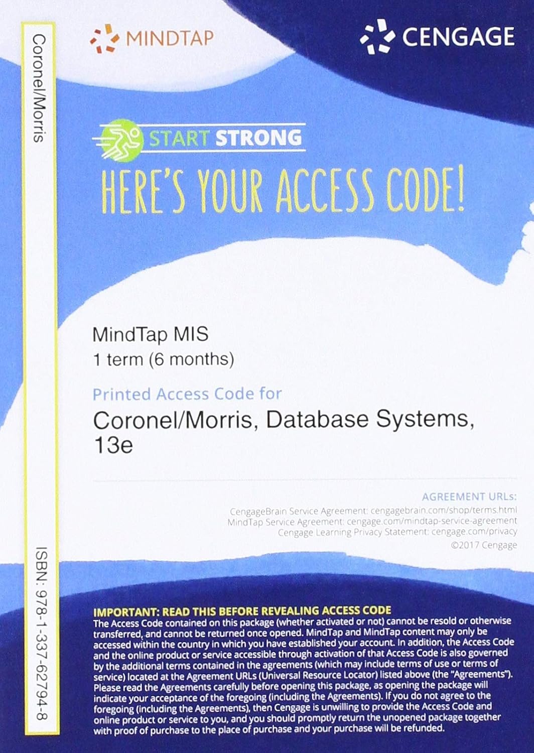 Amazon.com: MindTap for Coronel/Morris' Database Systems: Design, Implementation, & Management ...