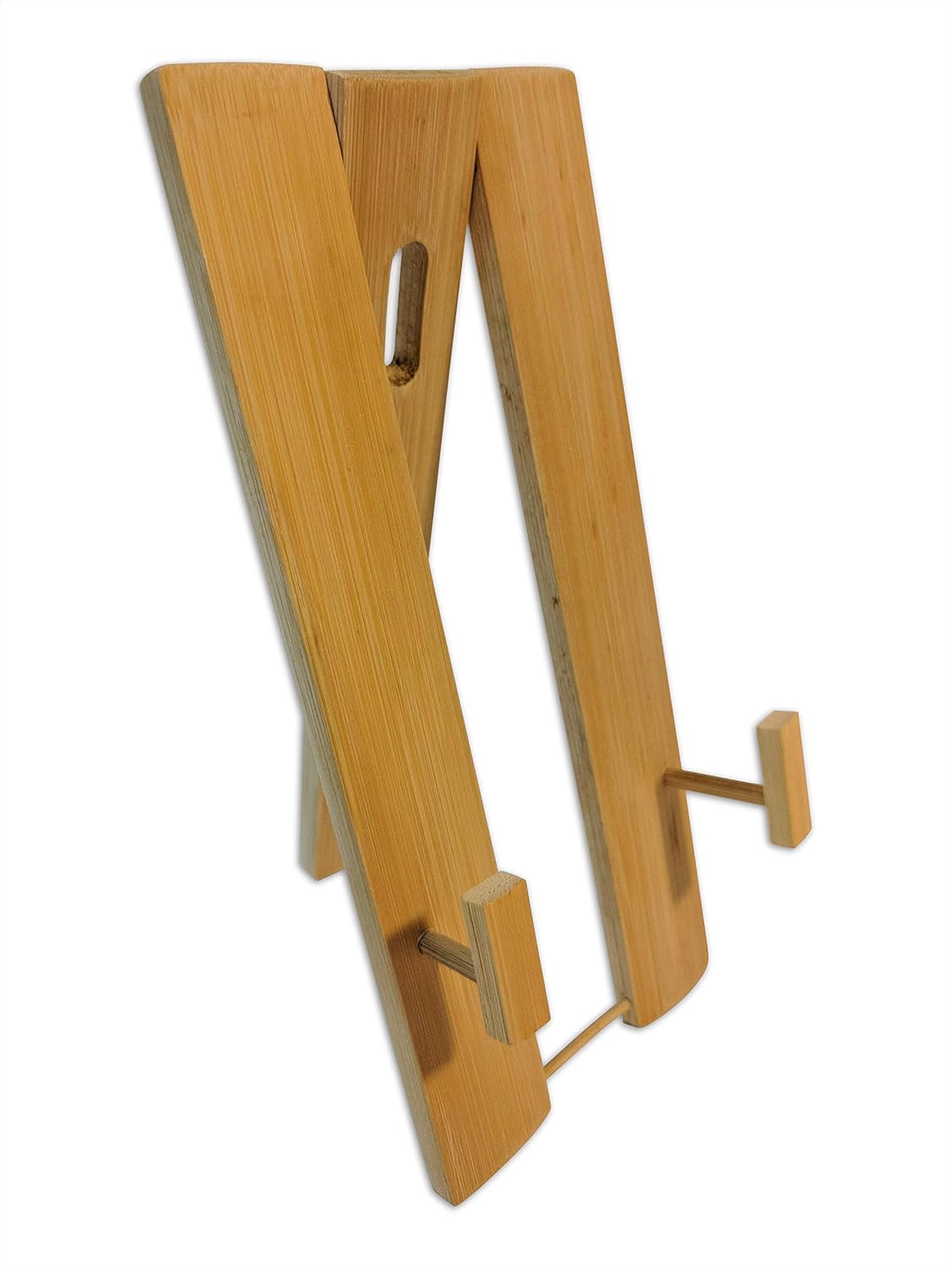 Amazon.com: C&K Solutions Bamboo Tripod Folding Fan Stand Wall Mount ...