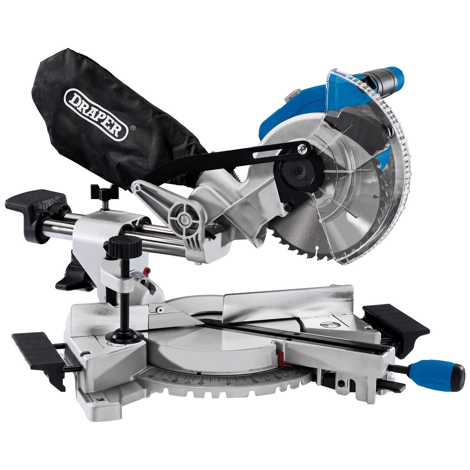 Draper 55588 D20 20V Brushless 185mm Sliding Compound Mitre Saw - Bare ...
