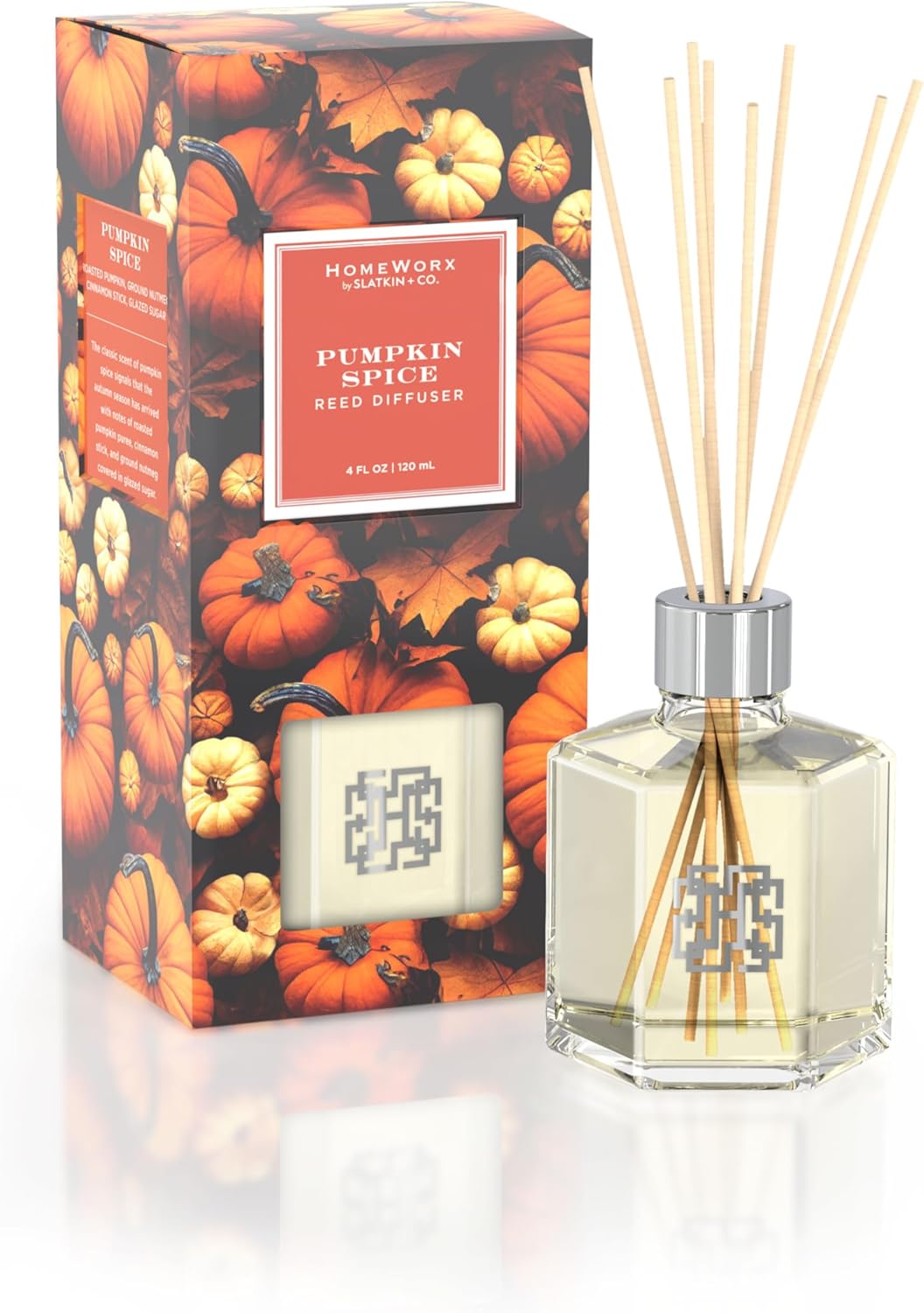 Amazon.com: HomeWorx by SLATKIN + CO. Pumpkin Spice Reed Stick Diffuser ...
