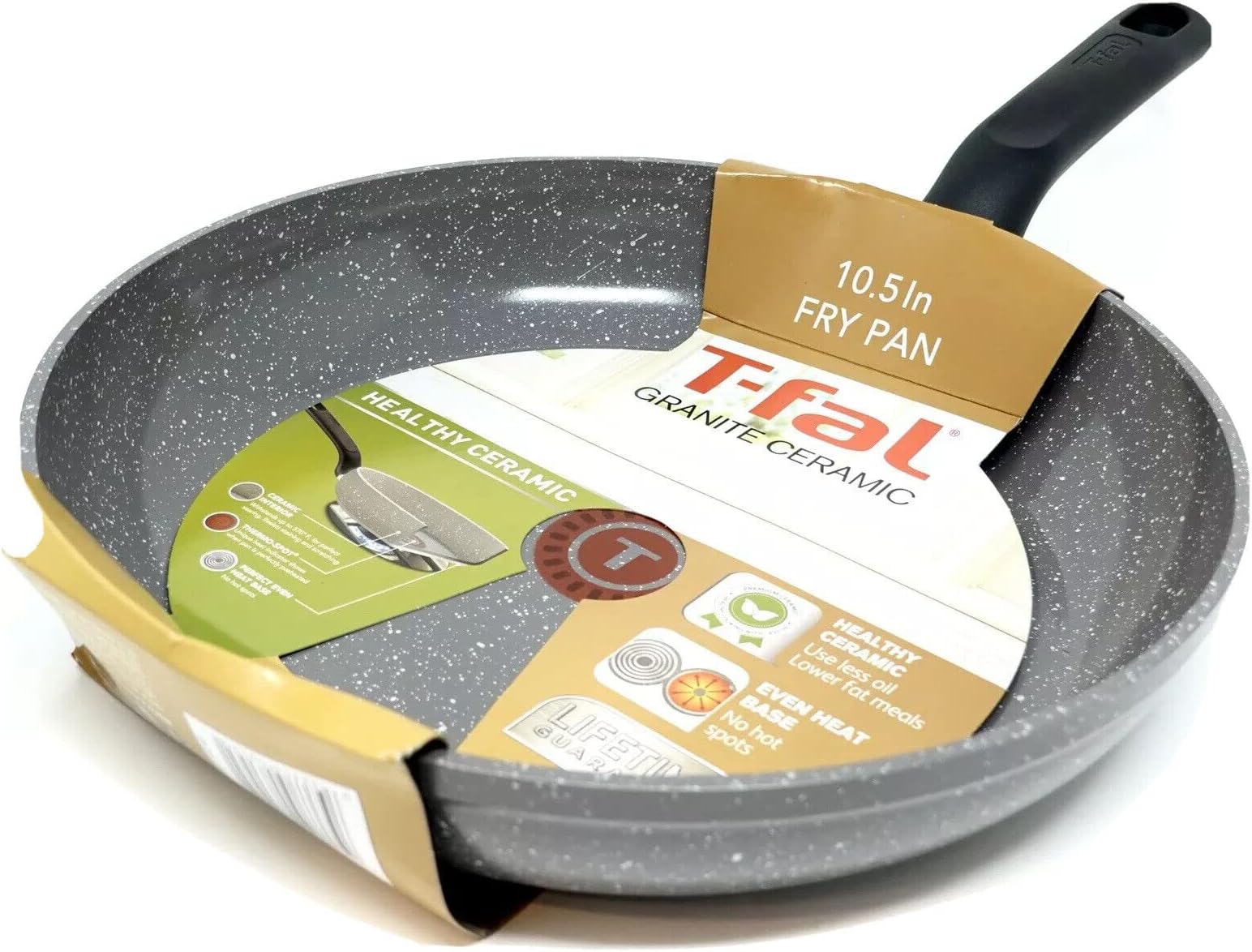 Amazon.com: T-fal Granite Ceramic 10.5 Inch Fry Pan: Home & Kitchen