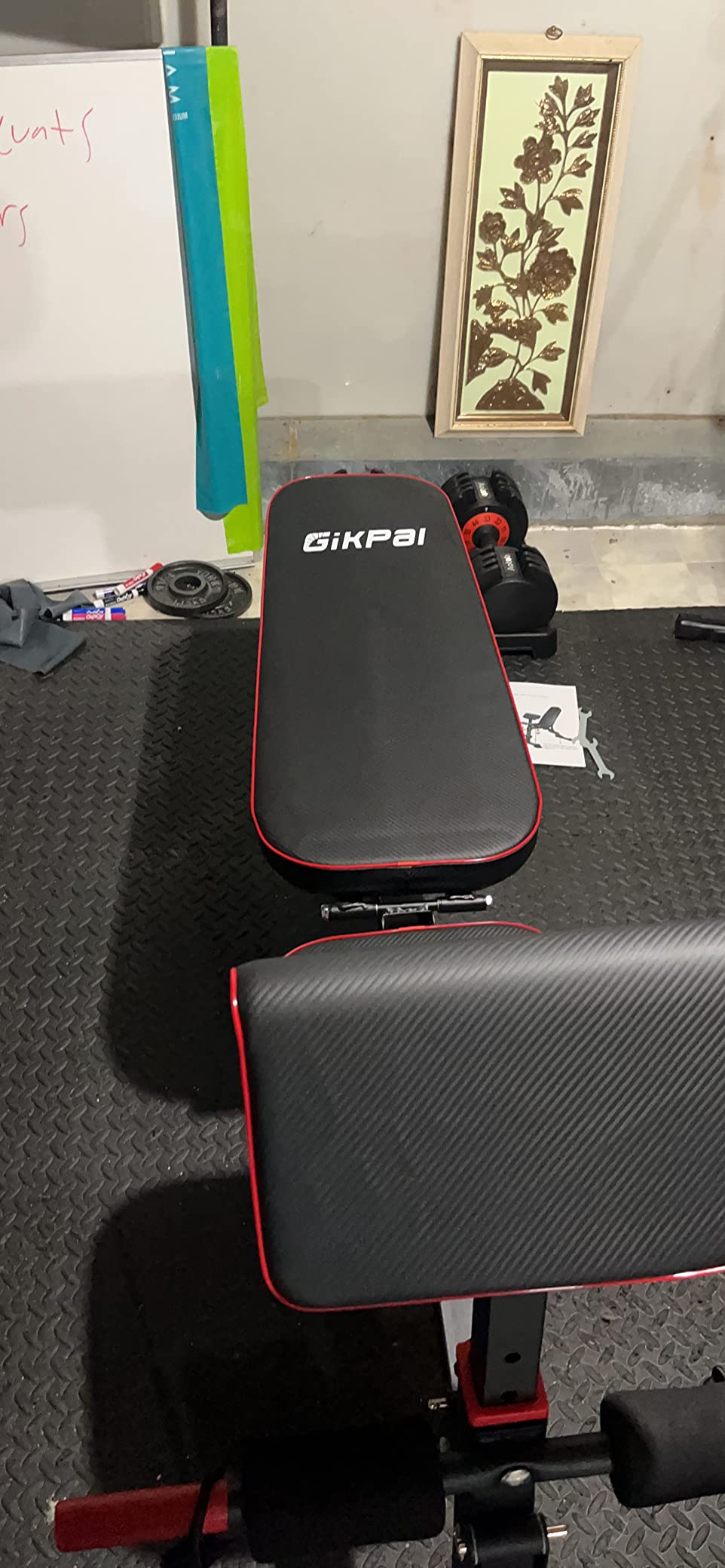 $28/mo - Finance GIKPAL Adjustable Weight Bench - 8 Positions, Foldable ...