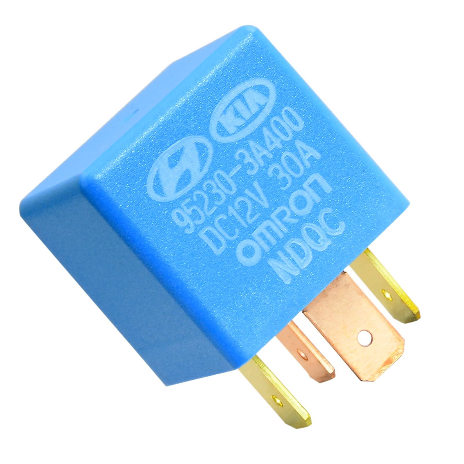 Buy Aeola 2 Pack 95230-3A400 DC12V 30A 4 Pin HMC Mini Automotive Relay ...