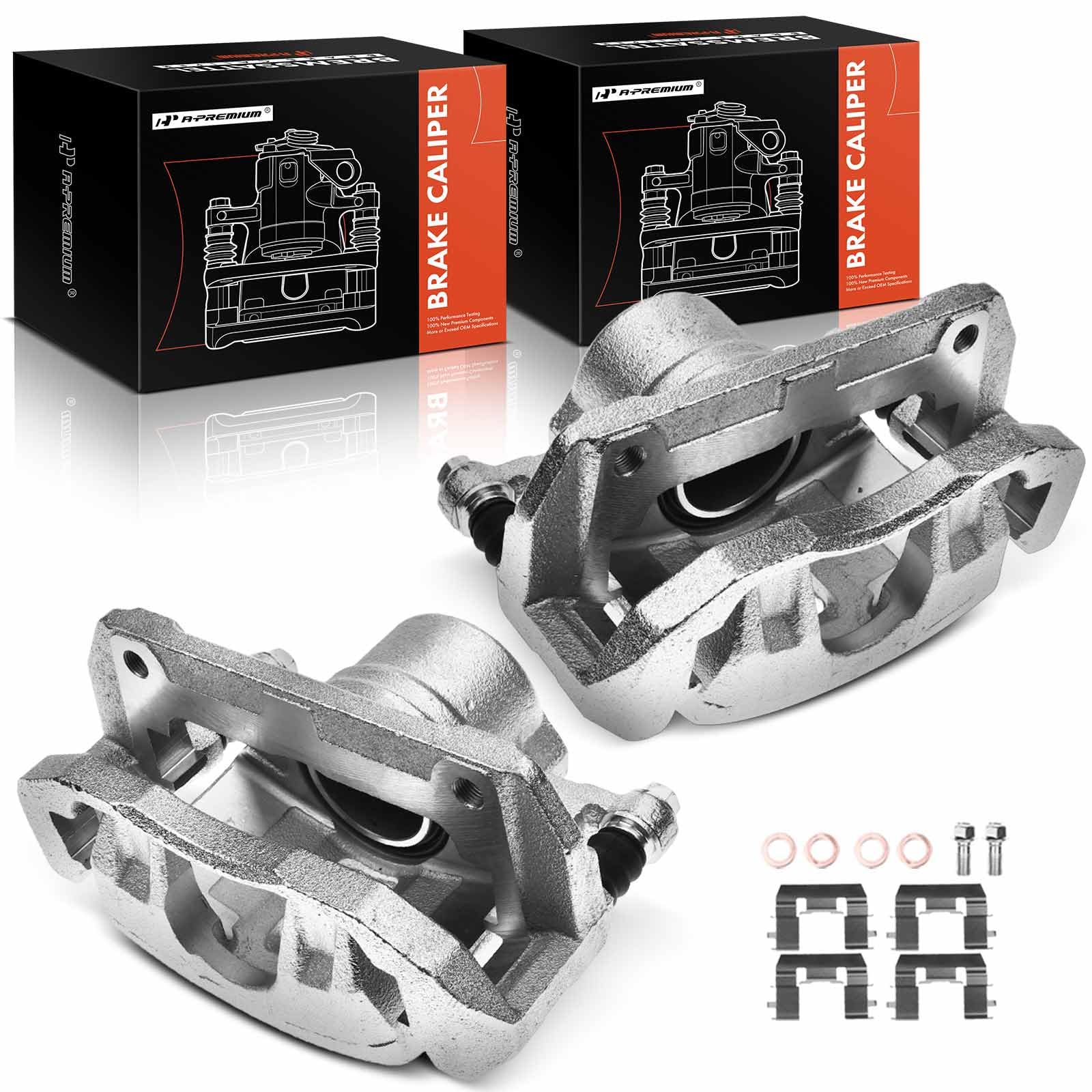 Amazon.com: A-Premium Disc Brake Caliper Assembly with Bracket ...
