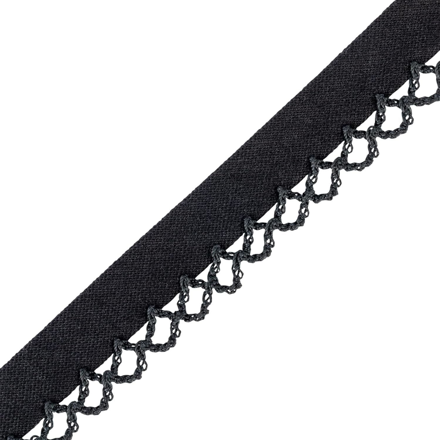 Picot Bias Binding – 12mm Wide Single Fold Bias Tape, Piping and ...