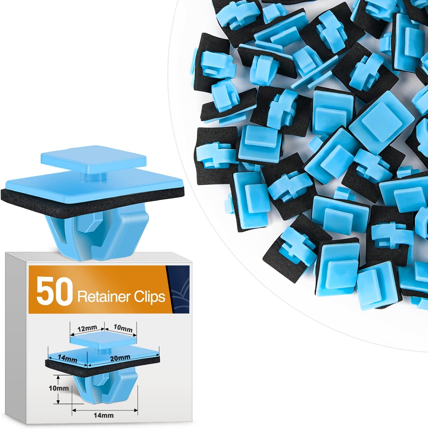 Amazon.com: 30PCS Rocker Moulding Door Panel Clips,Car Retainer Clips ...