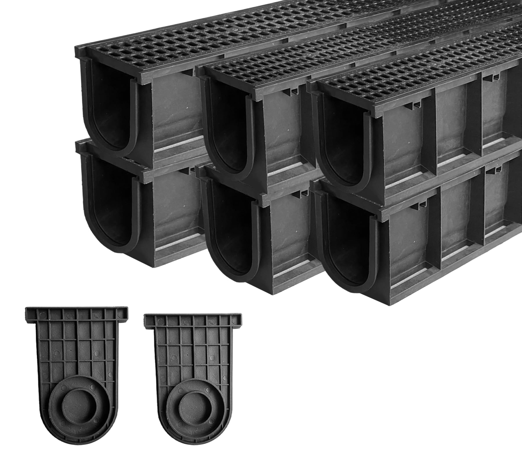 Buy Natotela Deep Profile Channel Drain-39.4Lx6.3Wx7.8H in Channel ...