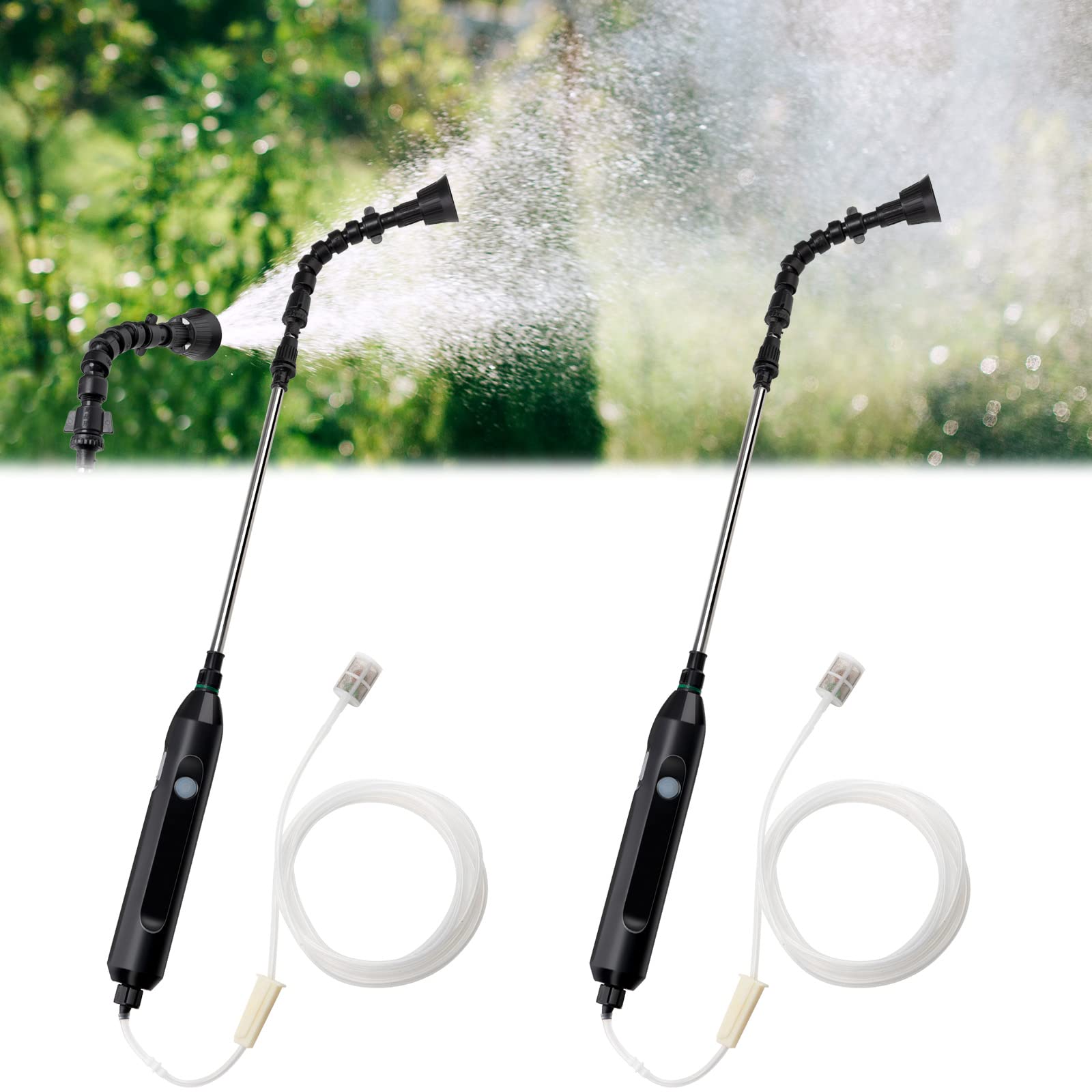 Amazon.com : 2 Pack Curved Electric Plant Sprayer Battery Powered ...